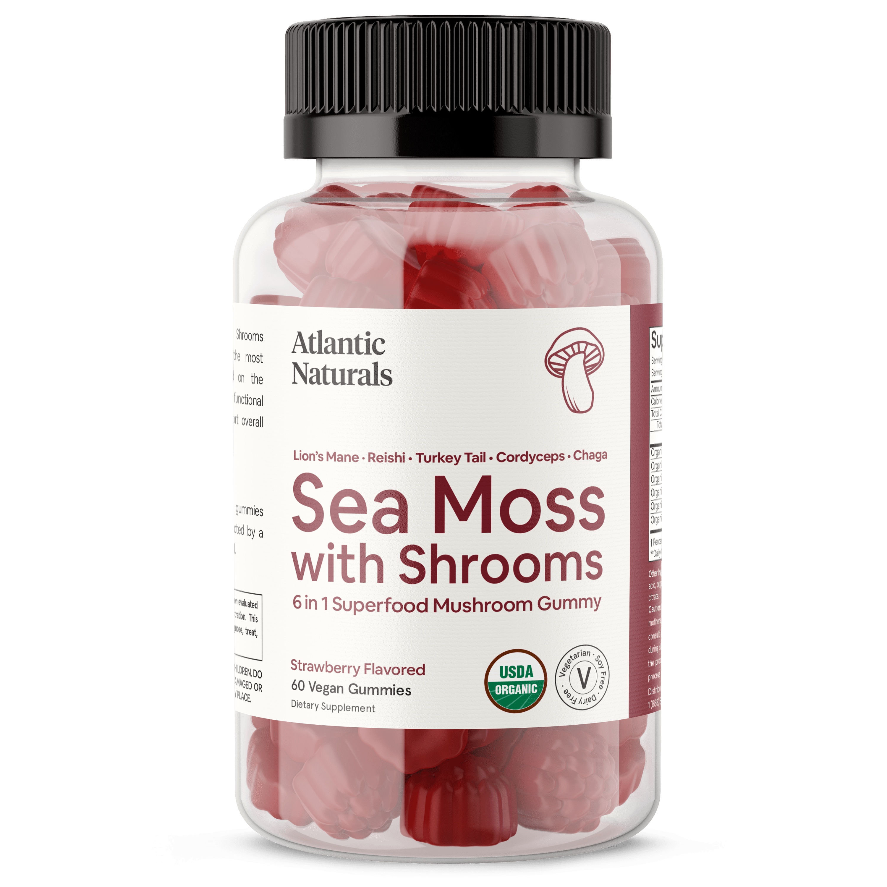 Sea Moss with Shrooms 6 in 1 Gummy