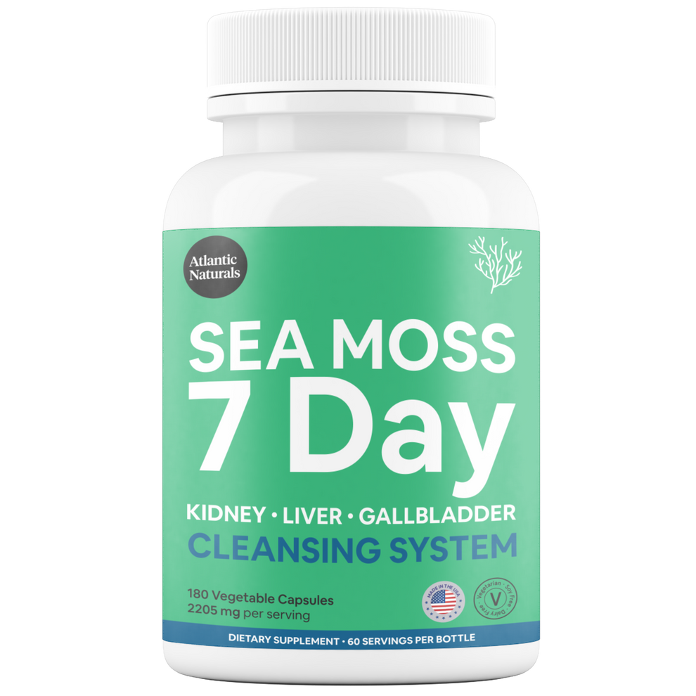 Sea Moss 7 Day Kidney, Liver and Gallbladder Cleanse Capsules ...
